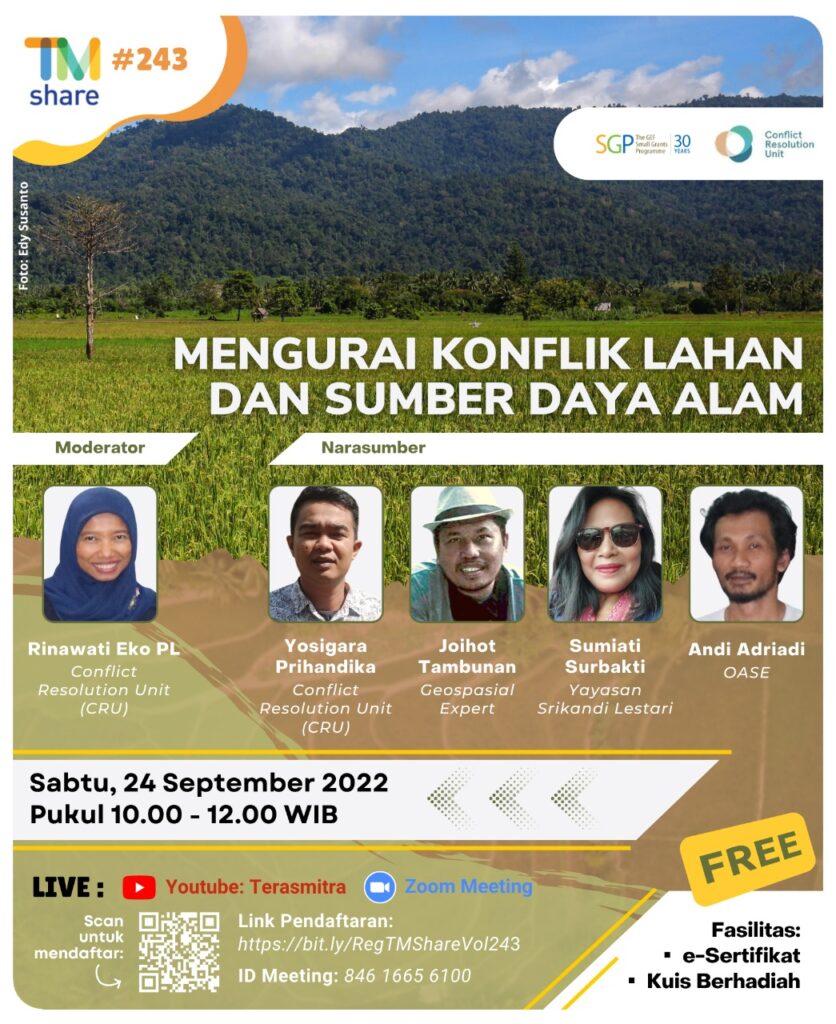 Save the Date: Unraveling Land and Natural Resources Conflicts ...