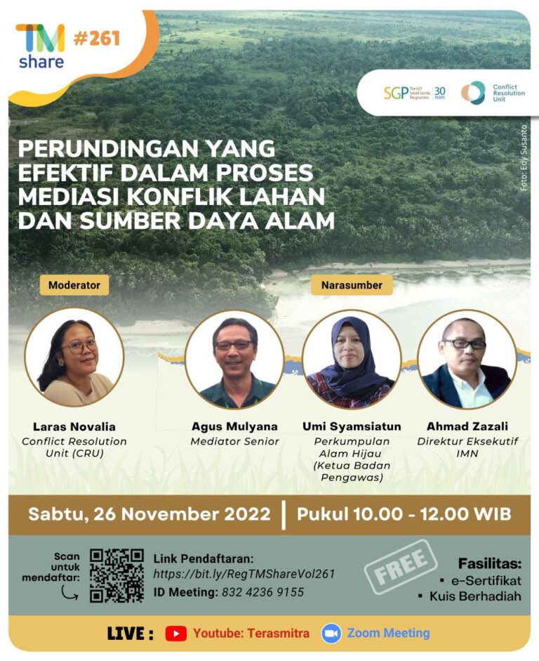 Effective Negotiations in the Mediation Process of Land and Natural Resource Conflicts ...